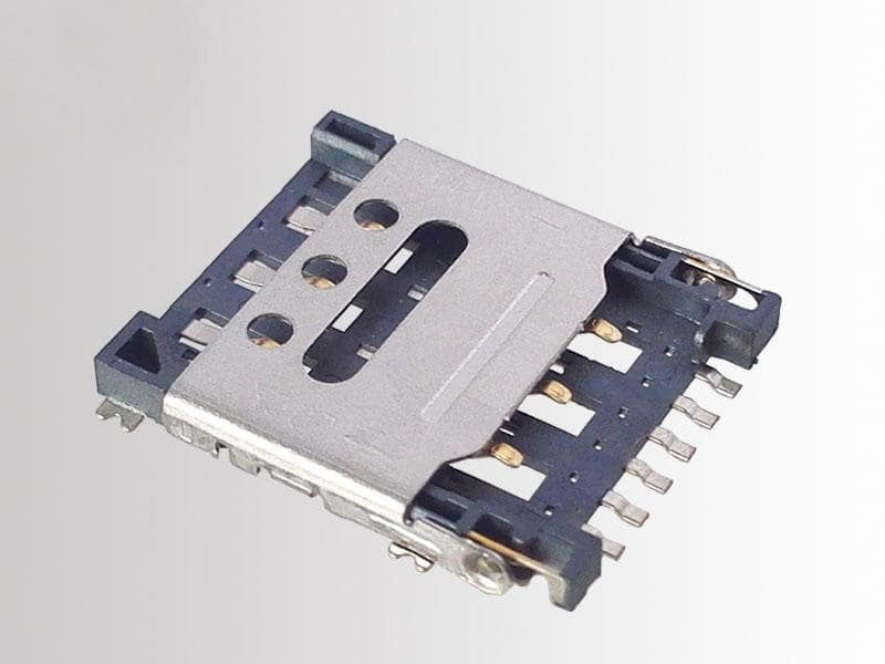 Buy Sim Card Holder (6 Pin) Hinge Type Online | Campus Component