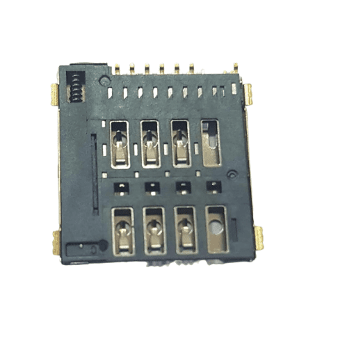 6 Pin Push Push Micro Sim Card Holder Type 2 - SI-3036-D