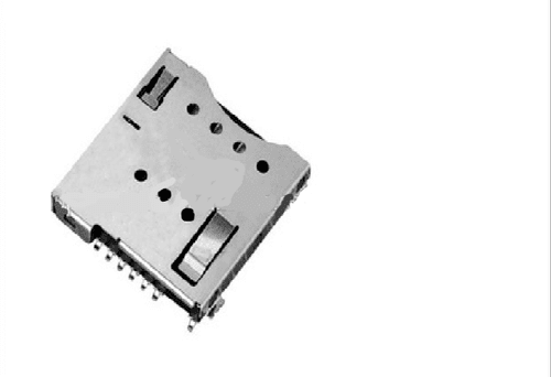 6 Pin Push Push Micro Sim Card Holder Type 2 - SI-3036-D