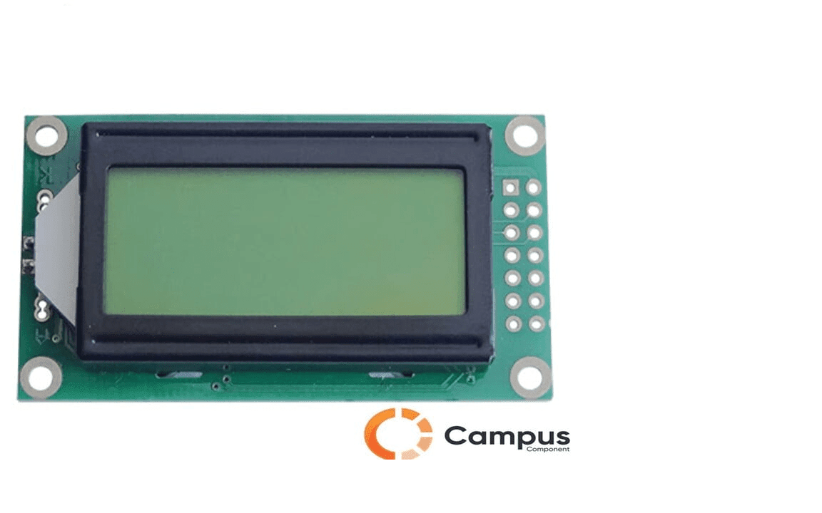 8X2 Yellow LCD Sinda Display LCD/LED Display | Campus Component