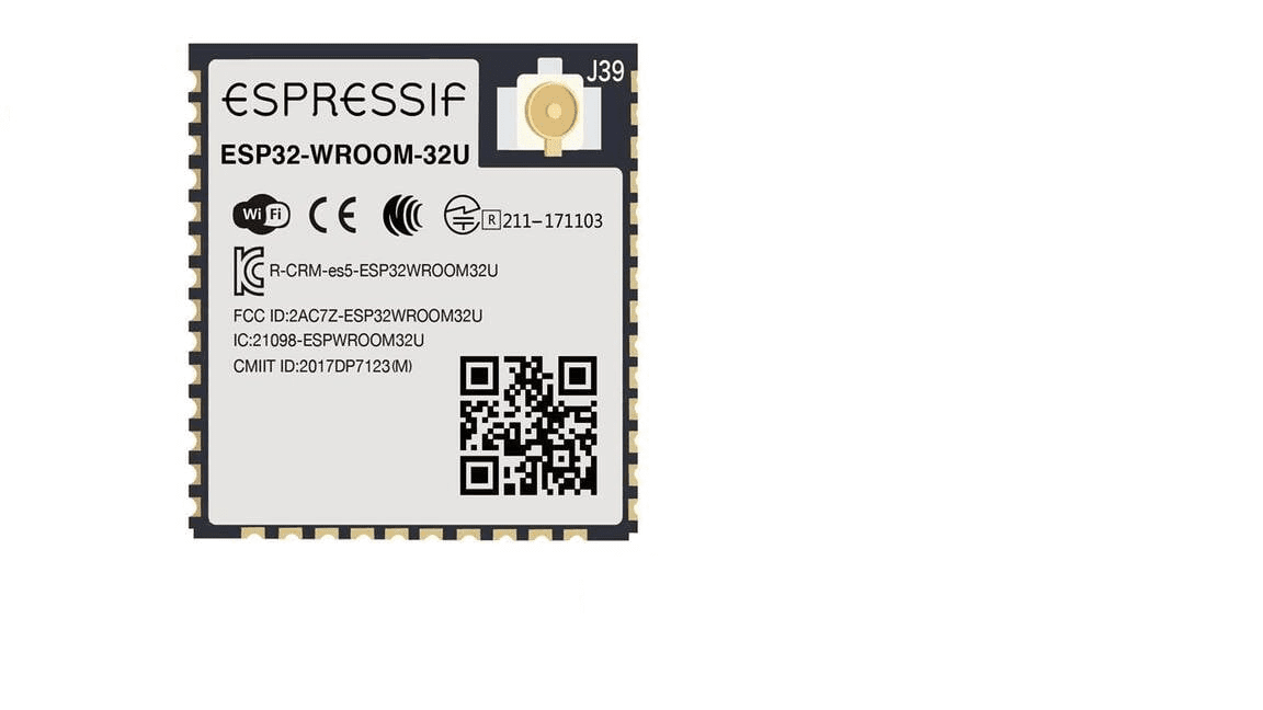 ESP32 WROOM 32U Espressif Systems Wireless Module | Campus Component
