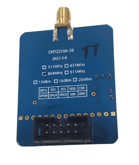 CMT2310A-EM-868 TRx Development Module HOPERF Wireless Module | Campus ...