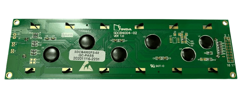 40x4 LCD Y/G Backlight Sinda Display LCD/LED Display | Campus Component