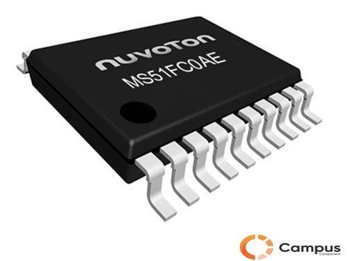 MS51FC0AE Nuvoton Technology Corporation Microcontroller | Campus Component